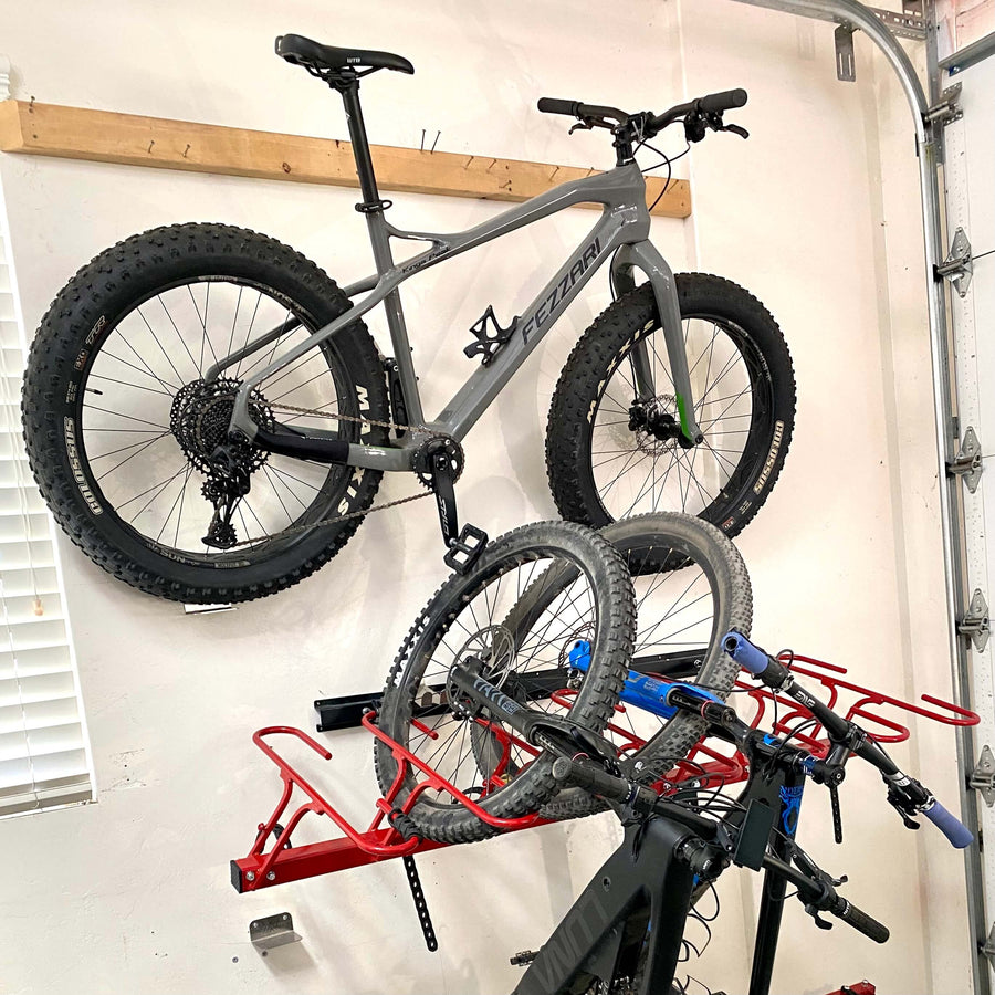 Tilt & Pivot Garage Bike Rack – VelociRAX New Zealand